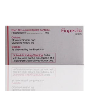 Finpecia 1mg Tablet 100'S - Medicine Centre & Medicine Center